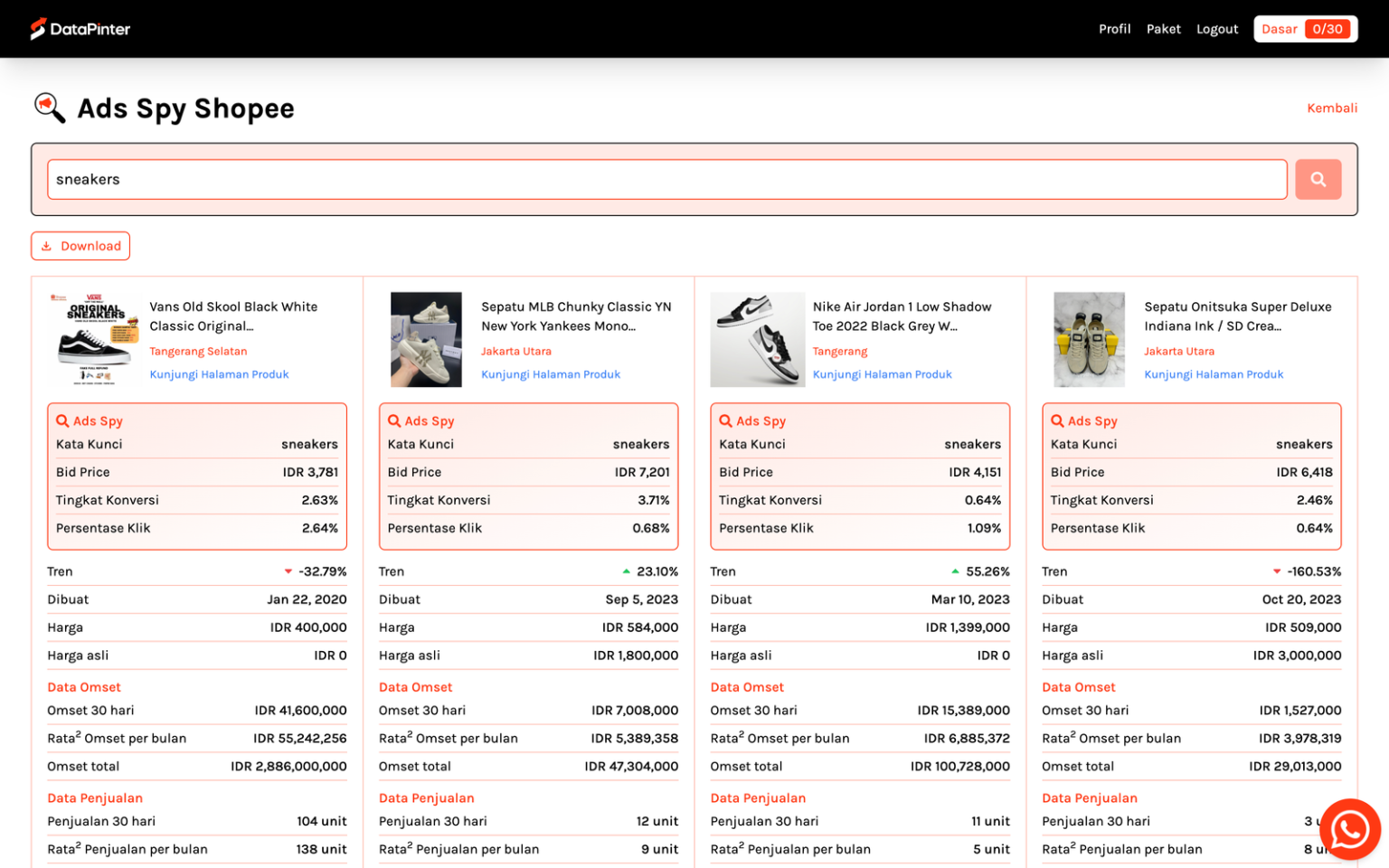 Shopee Seller Software & Product Research Tools - EcomBlade
